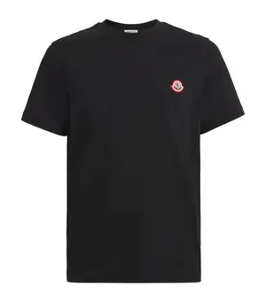Moncler Cotton Logo-patch T-shirt
