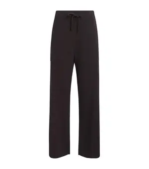 Le Kasha Cashmere Wide-leg Trousers