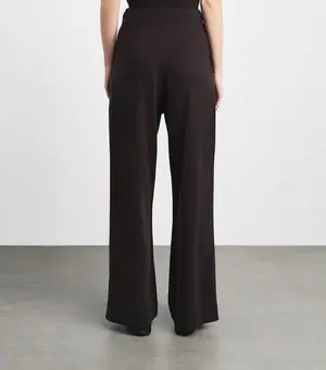 Le Kasha Cashmere Wide-leg Trousers