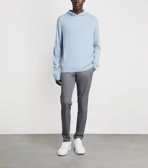 Rlx Ralph Lauren Cashmere Hoodie - Blue