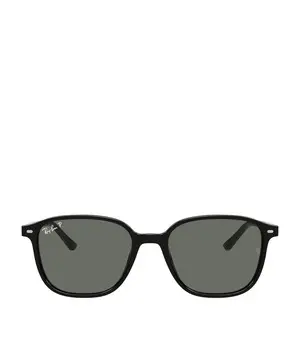 Ray-ban Rb2193 Leonard Square Sunglasses - Black