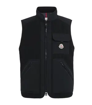 Moncler Lenevra Down Padded Gilet - Black