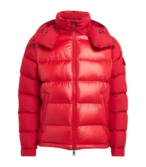 Moncler Maya Down Puffer Jacket - Red