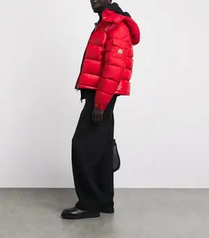 Moncler Maya Down Puffer Jacket - Red