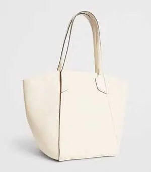 Harrods Medium Leather Freya Tote Bag