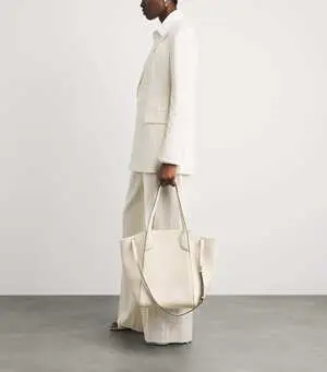 Harrods Medium Leather Freya Tote Bag