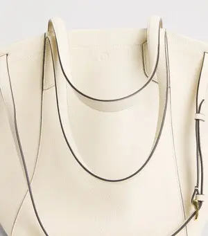 Harrods Medium Leather Freya Tote Bag