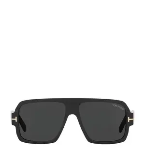 TOM FORD Aviator Sunglasses - Black