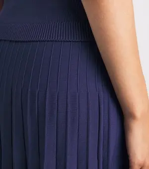 Staud Pleated Lena Midi Skirt