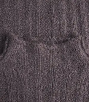 Rick Owens Cashmere-silk Funnel-neck Sweater