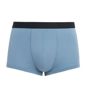 Hanro Micro-touch Boxer Briefs Blue