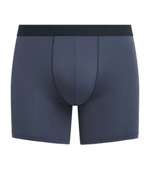 Hanro Micro-touch Shortleg Boxer Briefs - Grey