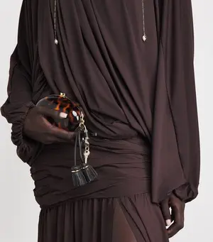 DE LA VALI Asymmetrical Ruched Top