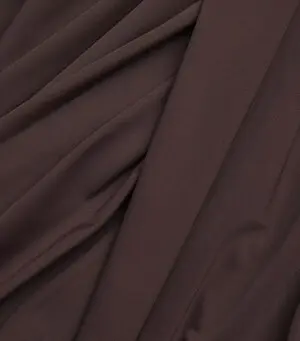 DE LA VALI Asymmetrical Ruched Top