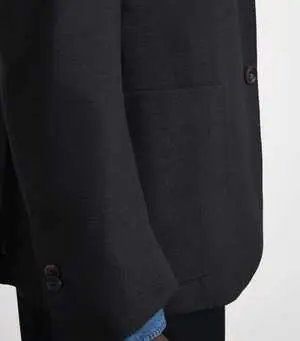 Corneliani Stretch-wool Detachable-insert Blazer