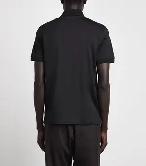 Corneliani Cotton Jersey Polo Shirt