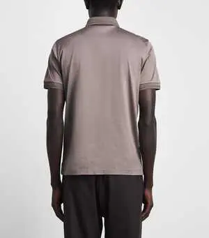Corneliani Cotton Jersey Polo Shirt