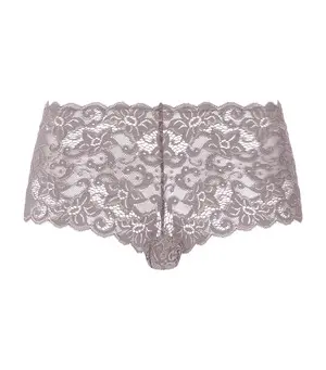 Hanro Lace Moments Maxi Briefs - Purple