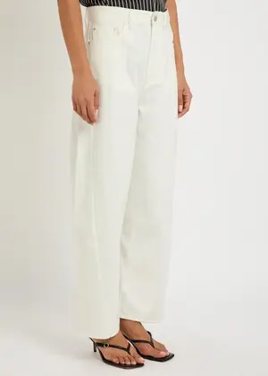 Maria Mcmanus Crescent Barrel-leg Denim Jeans