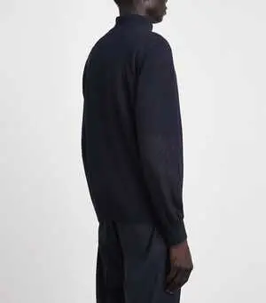 Paul & Shark Virgin Wool Quarter-zip Sweater