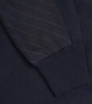 Paul & Shark Virgin Wool Quarter-zip Sweater