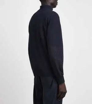 Paul & Shark Virgin Wool Quarter-zip Sweater