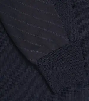 Paul & Shark Virgin Wool Quarter-zip Sweater