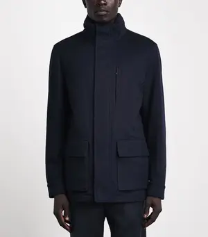 Paul & Shark Cashmere Hybrid Coat