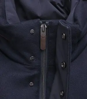 Paul & Shark Cashmere Hybrid Coat