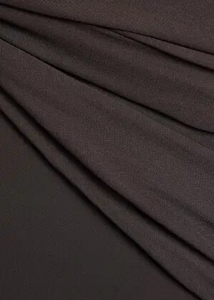 DE LA VALI Sabela Detachable Bolero Jersey Gown
