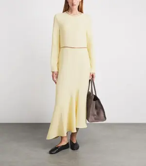 Fabiana Filippi Asymmetrical Midi Dress