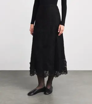 Fabiana Filippi Lace Maxi Skirt