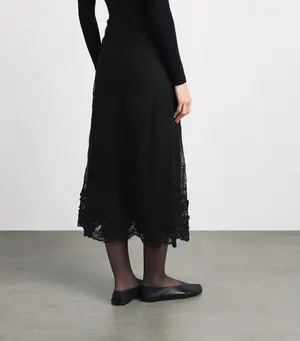 Fabiana Filippi Lace Maxi Skirt