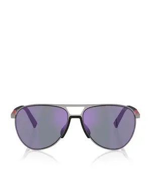 Prada Aviator Sunglasses - Grey