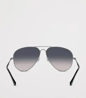 Ray-ban Metal Aviator Pilot Sunglasses - Grey