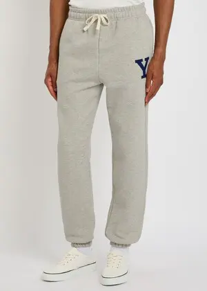 Gant Yale Appliquéd Cotton Sweatpants