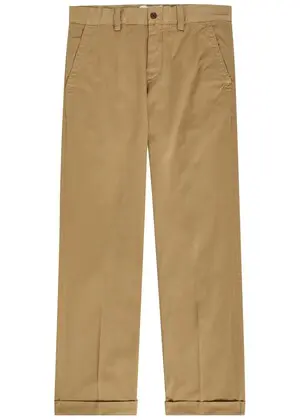 Gant Yale Straight-leg Cotton-twill Chinos