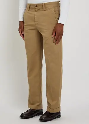Gant Yale Straight-leg Cotton-twill Chinos