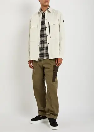 Moncler Logo Shell Overshirt