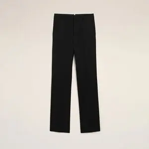 AMI Paris Straight-fit Wool Trousers