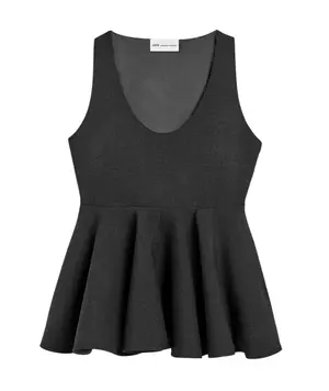 AMI Paris Sleeveless Wool Top