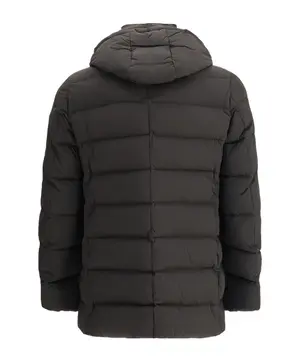MOORER Florio Double-breasted Padded Jacket - Black