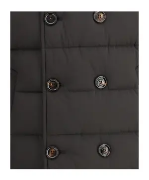 MOORER Florio Double-breasted Padded Jacket - Black