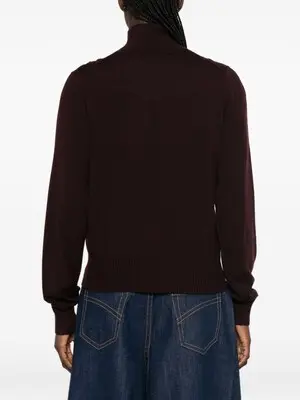 Zimmermann Valiant Wool Sweater With Lace Detail