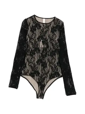 Zimmermann Lace Bodysuit - Black