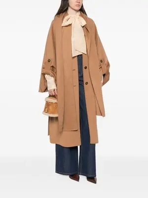 Zimmermann Valiant Wool Blend Coat