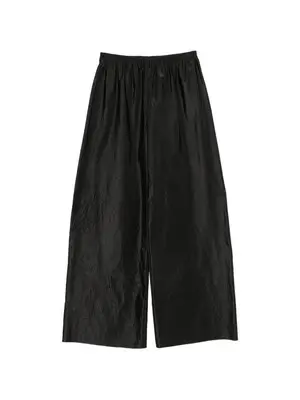 THE ROW Gala Silk Trousers - Black