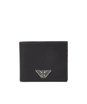 Emporio Armani Logo-plaque Wallet Set - Black