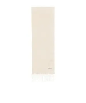 Brioni Tasseled Scarf - Beige