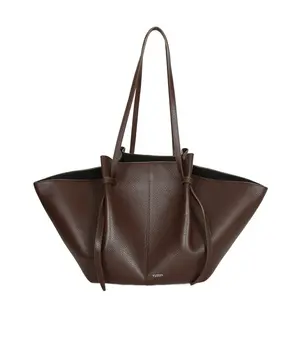 Yuzefi Dual-handle Shoulder Bag - Brown
